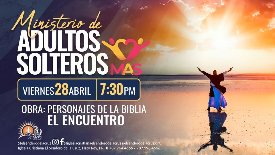 Obra Personajes de la Biblia - El Encuentro - Ministerio de Adultos Solteros MAS, El Sendero de ...