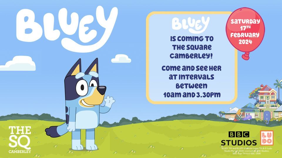 See Bluey at The Square! ?, The Square Camberley, 17 February 2024