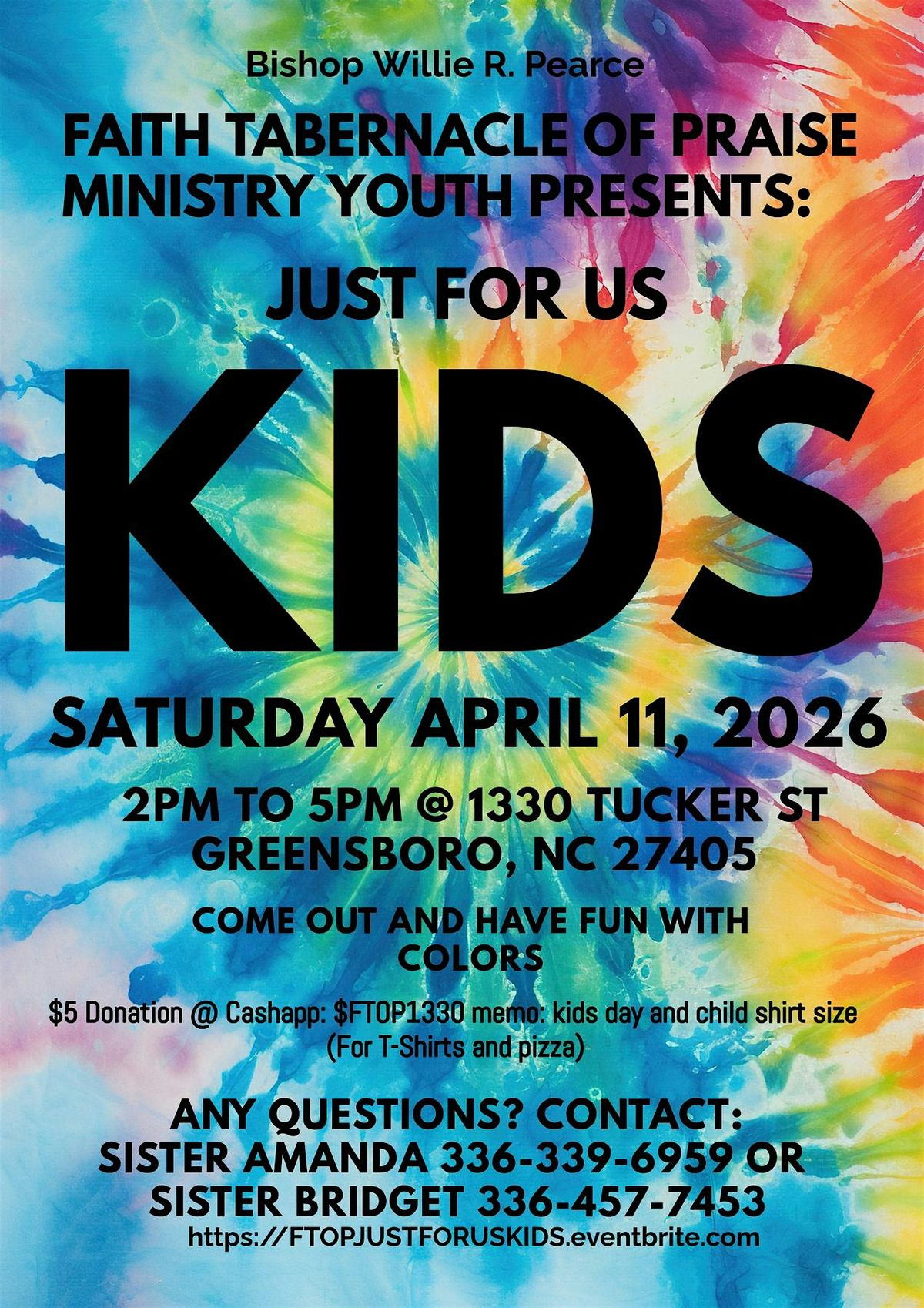 Faith Tabernacle Of Praise Ministry Youth Presents: JUST FOR US KIDS ...