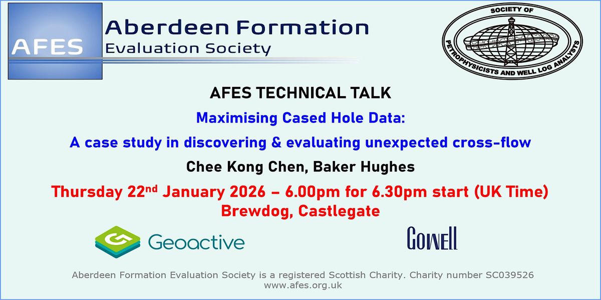 AFES January Talk - Chee Kong Chen from Baker Hughes, BrewDog Aberdeen ...
