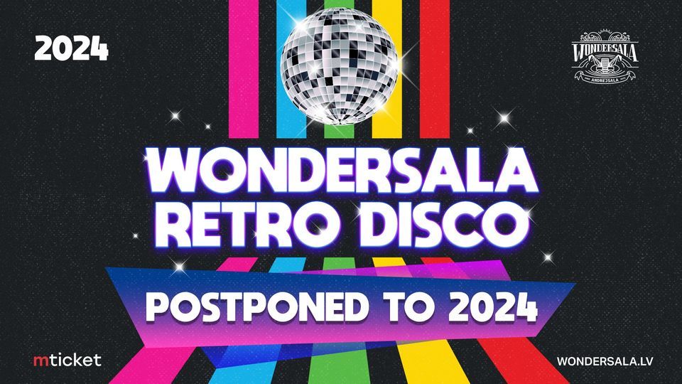 Retro Disco Night | Riga | 2024, WONDERSALA, Riga, 14 July 2024