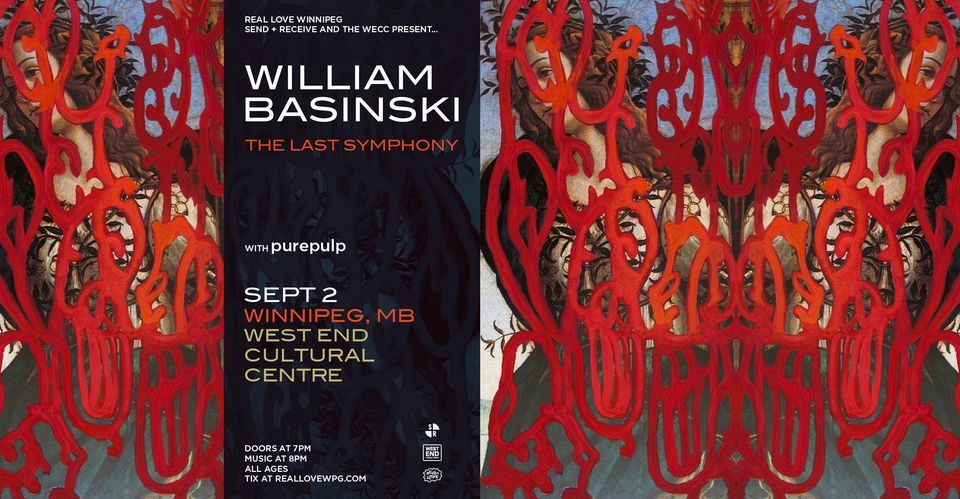 William Basinski with purepulp, West End Cultural Centre, Steinbach, 2 ...