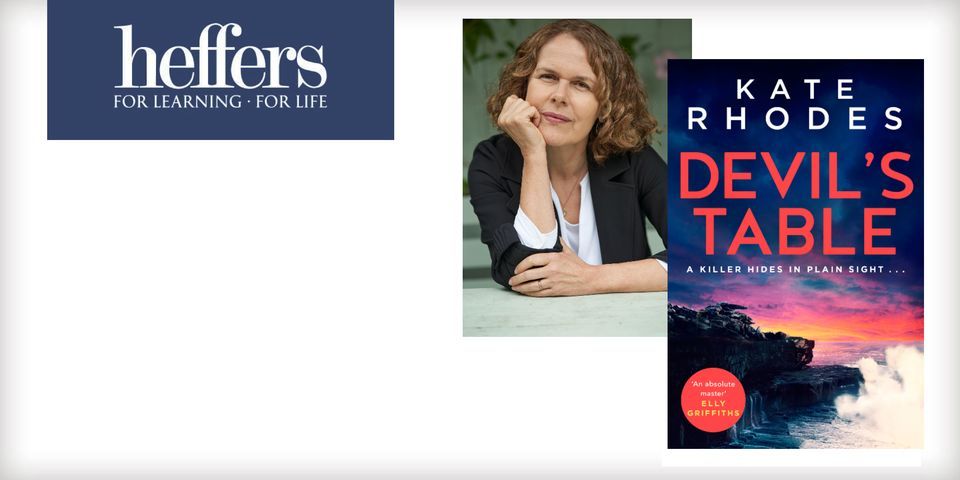 Devils Table - an evening with Kate Rhodes in conversation with Barry ...