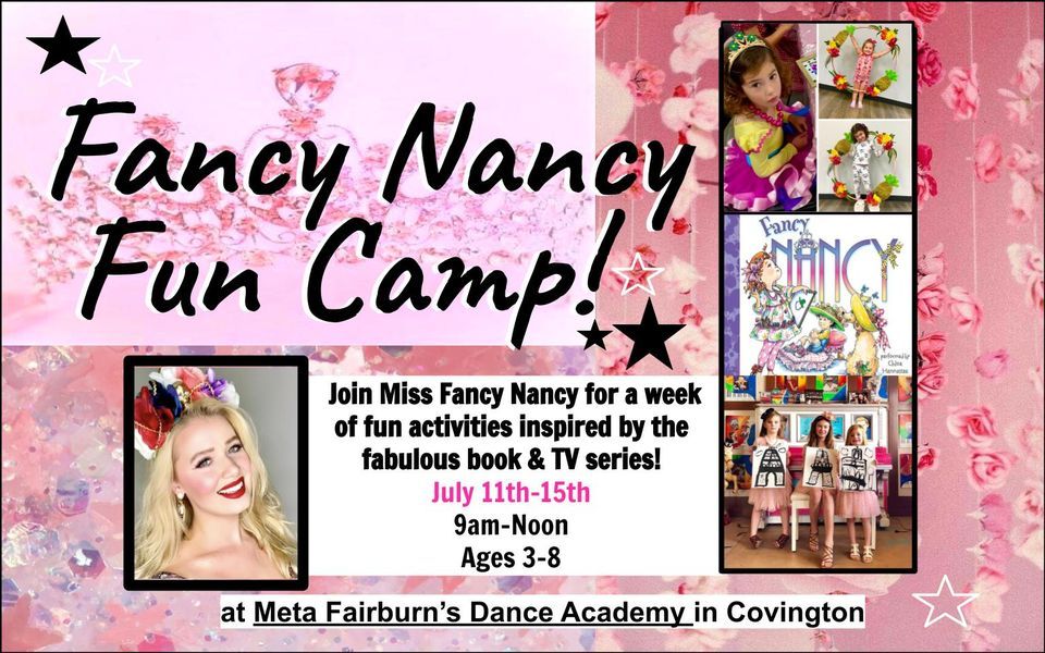 Fancy Nancy Camp @ Meta Fairburns Dance Academy 2022, Meta Fairburn's ...