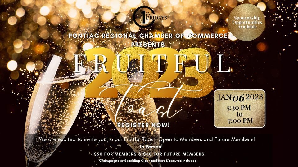 2023 PRC Fruitful Toast, The Crofoot, Pontiac, 6 January 2023