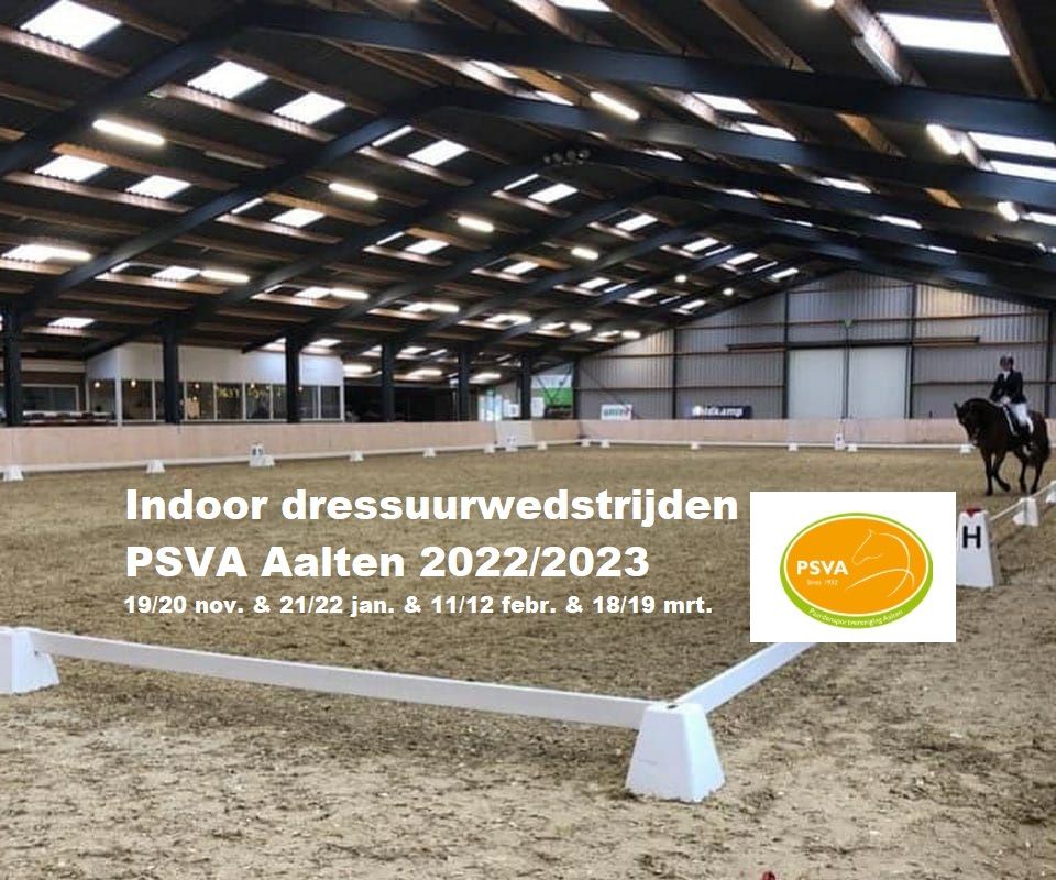 Winter dressuur PSVA Aalten 2022-2023, Paardensportvereniging Aalten ...