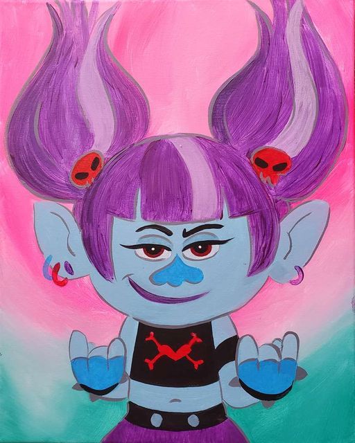 Val Thundershock TrollsTopia Virtual Event, Pinot's Palette, Katy, 13 ...