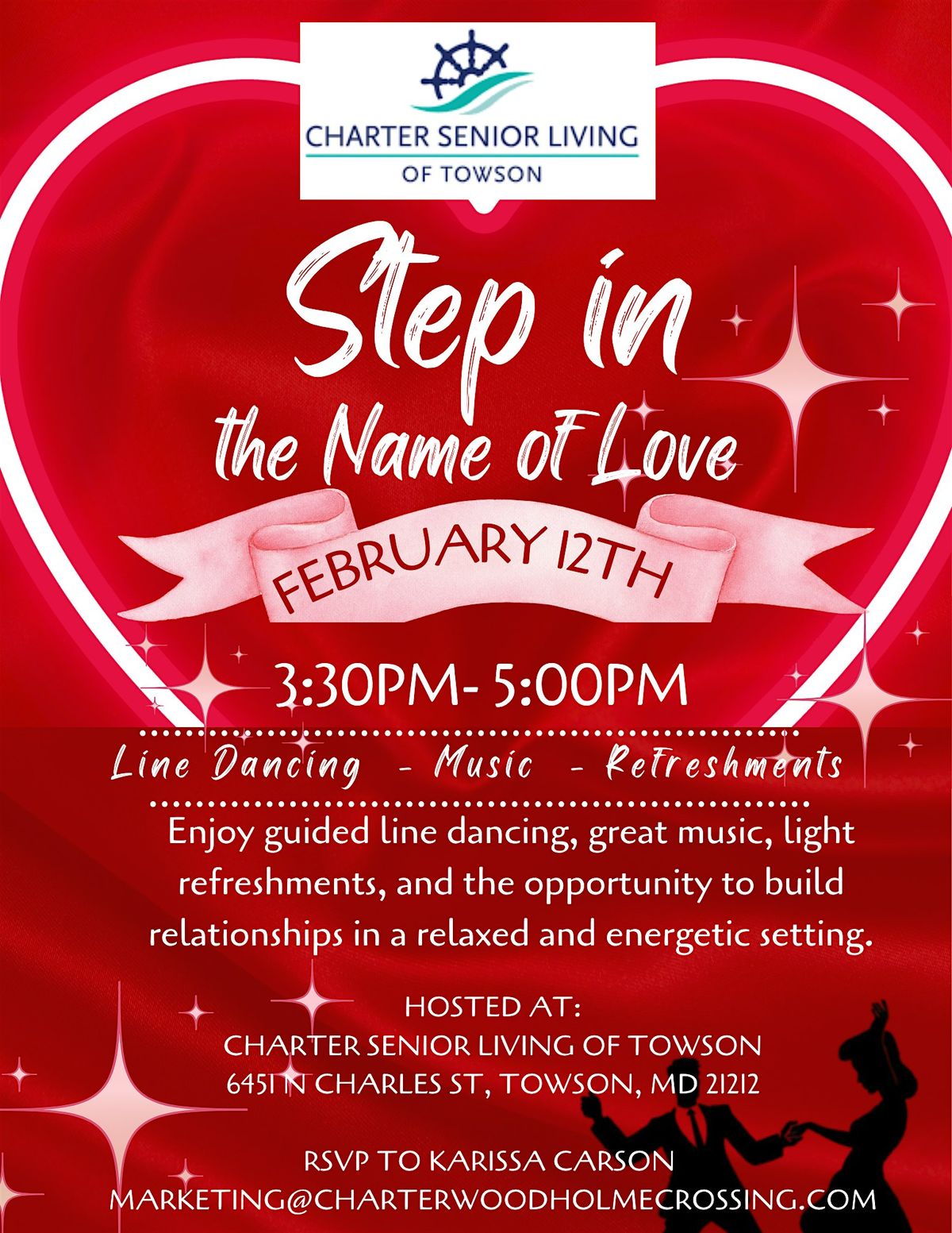 Step in the name of love ! Line Dancing for Health Care Professionals ...