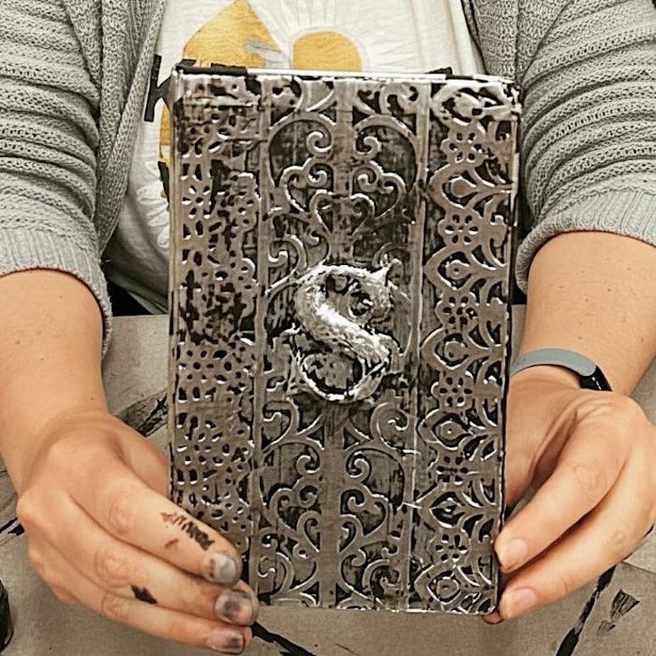 Faux Metal Embossing: Punch-to-Metal Magic, The Greenwood Hub Art ...