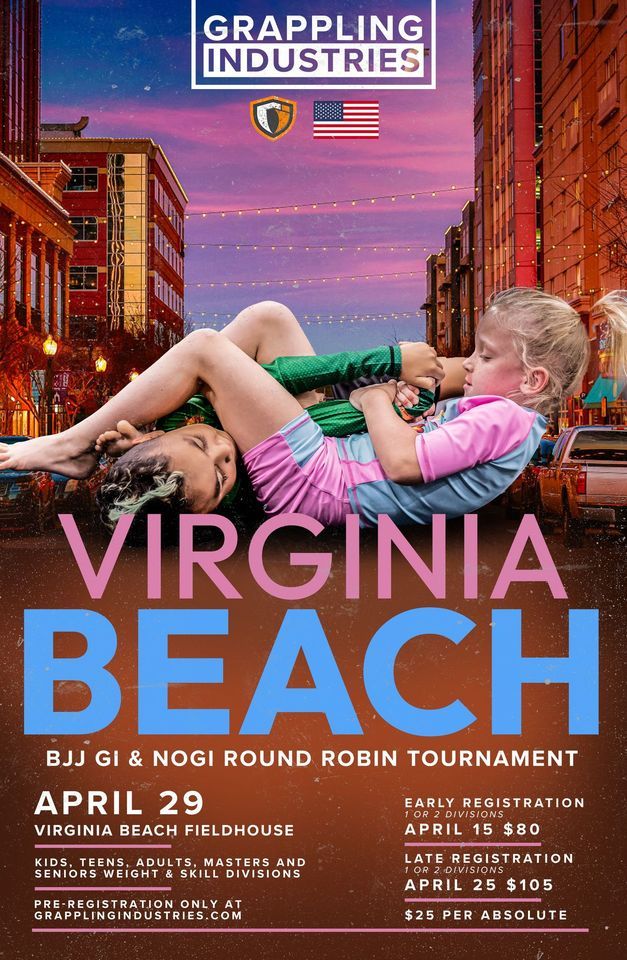 Grappling Industries Virginia Beach, Virginia Beach Field House, 29 April 2023