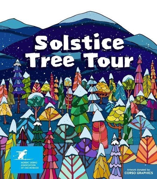 2021 Solstice Tree Tour, Kincaid Park, Anchorage, 19 December 2021