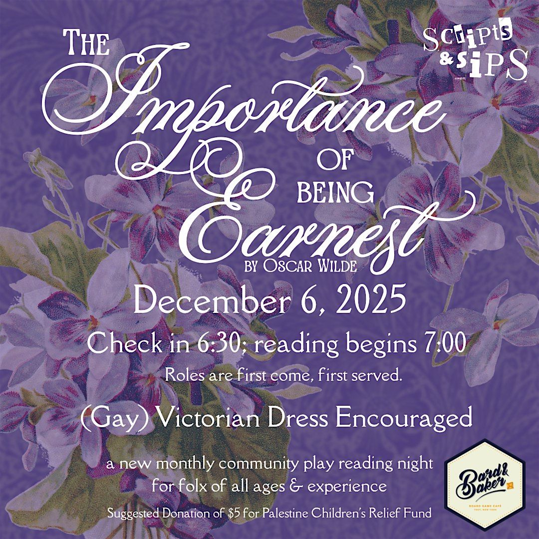 Scripts & Sips: Play Reading After Dark at Bard & Baker, Bard and Baker ...