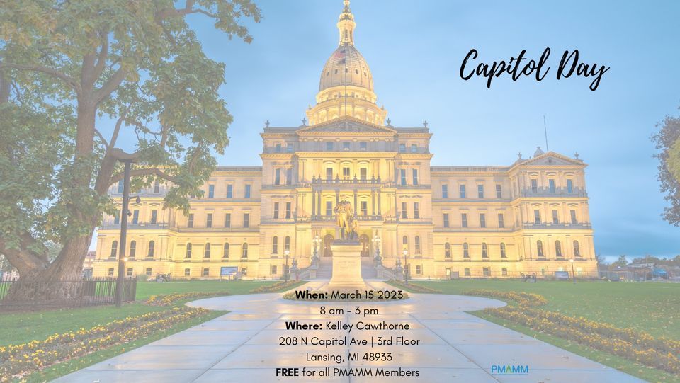Capitol Day 2023, Kelley Cawthorne, Lansing, 15 March 2023