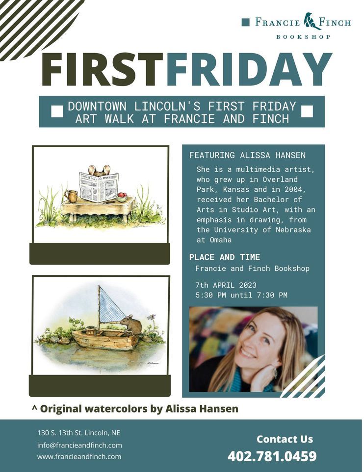 First Friday Art Walk - Featured Artist - Alissa Hansen, Francie ...