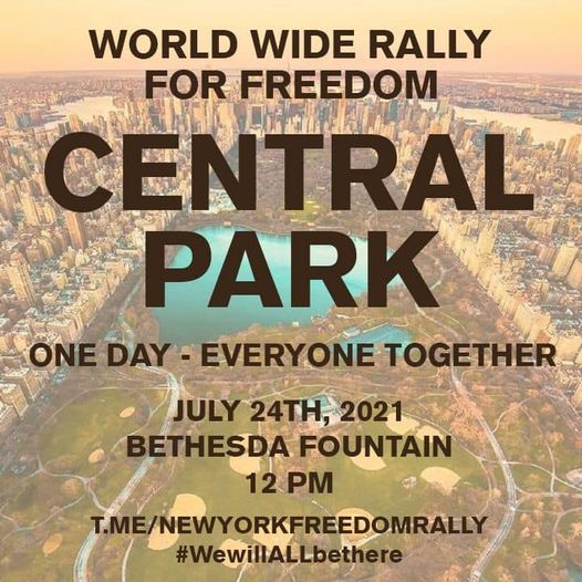 World Wide Rally For Freedom, Central Park, NYC, Central Park, North ...