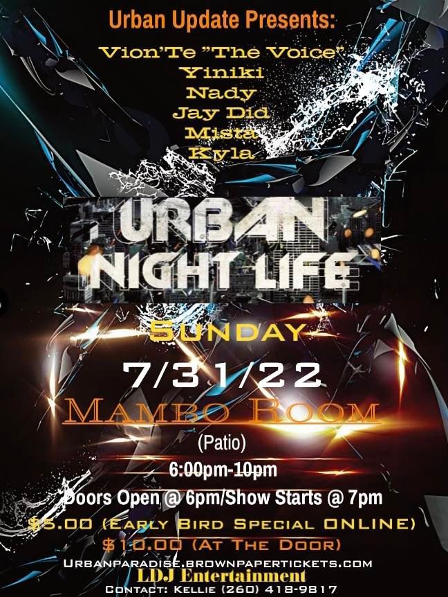 Urban Update Presents: Urban Night Life, 2701 W Jefferson Blvd, Fort ...