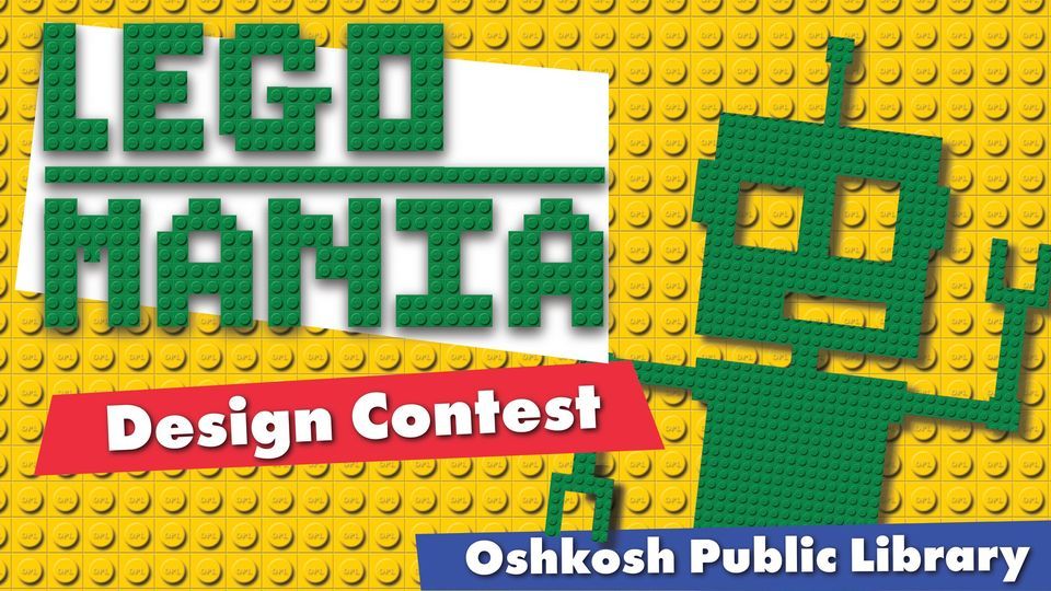 2023 LEGOmania Design Contest, Oshkosh Public Library, 23 March 2023