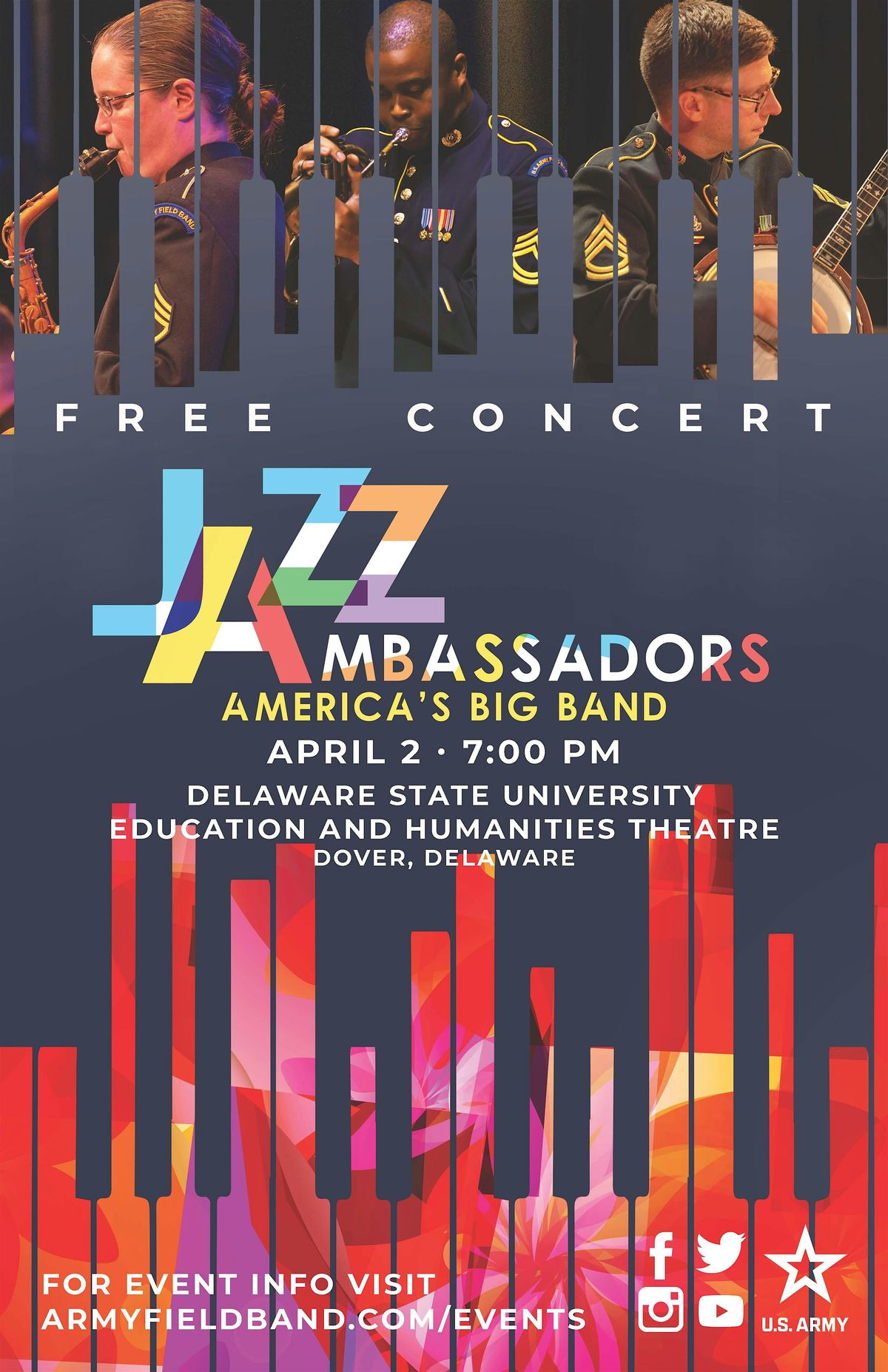 The Jazz Ambassadors of the U.S. Army Field Band - FREE CONCERT, Adler ...