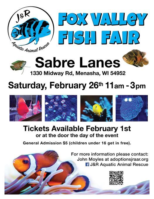 Fox Valley Fish Fair, Sabre Lanes, Menasha, 26 February 2022