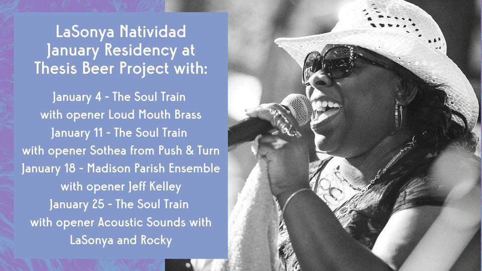 LaSonya Natividad Residency at Thesis - Every Wednesday in January ...