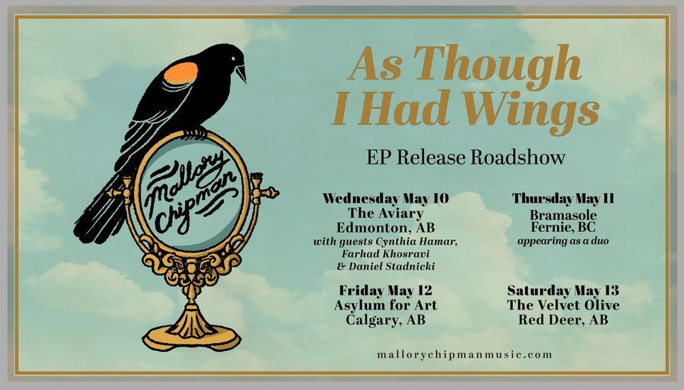 Mallory Chipman EP Release w/ Cynthia Hamar and Farhad Khosravi & Daniel Stadnicki, The Aviary ...