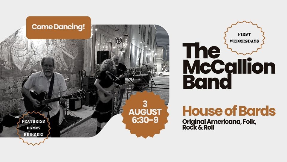 The McCallion Band, House of Bards, Tucson, 7 September 2022