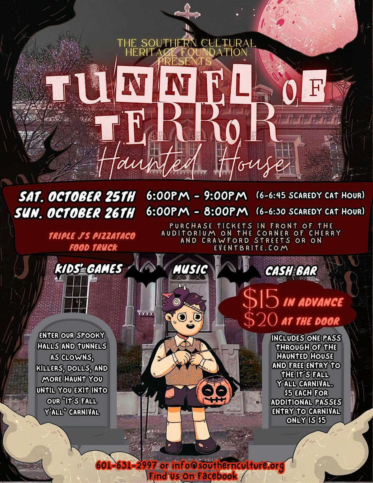 Tunnel of Terror Haunted House and Its Fall Yall Carnival, Southern ...