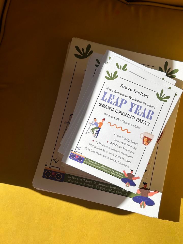 Leap Year Party | Grand Opening Celebration , Wise Resource Integrated ...