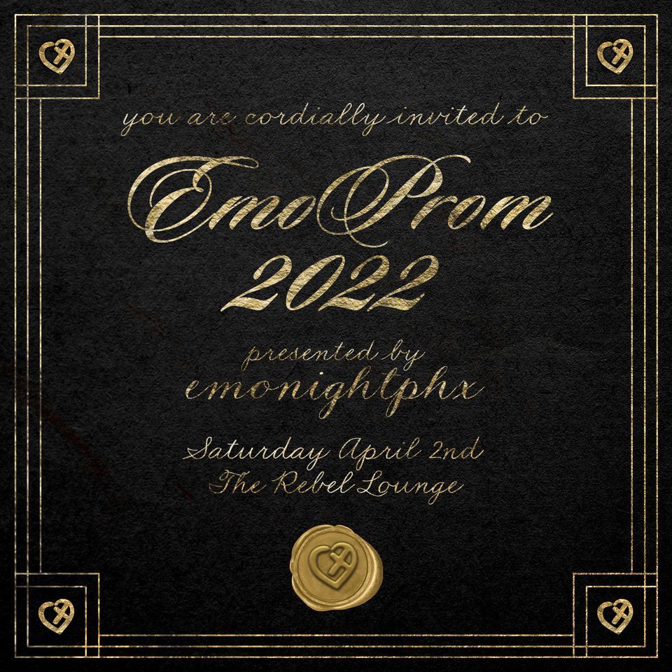 EMO PROM 2022, The Rebel Lounge, Phoenix, 2 April 2022