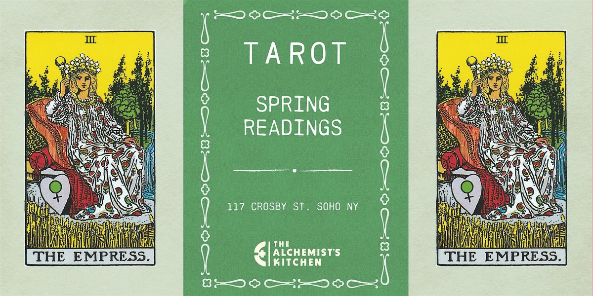 Spring Tarot with Gina Jean at The Alchemists Kitchen, The Alchemist's ...