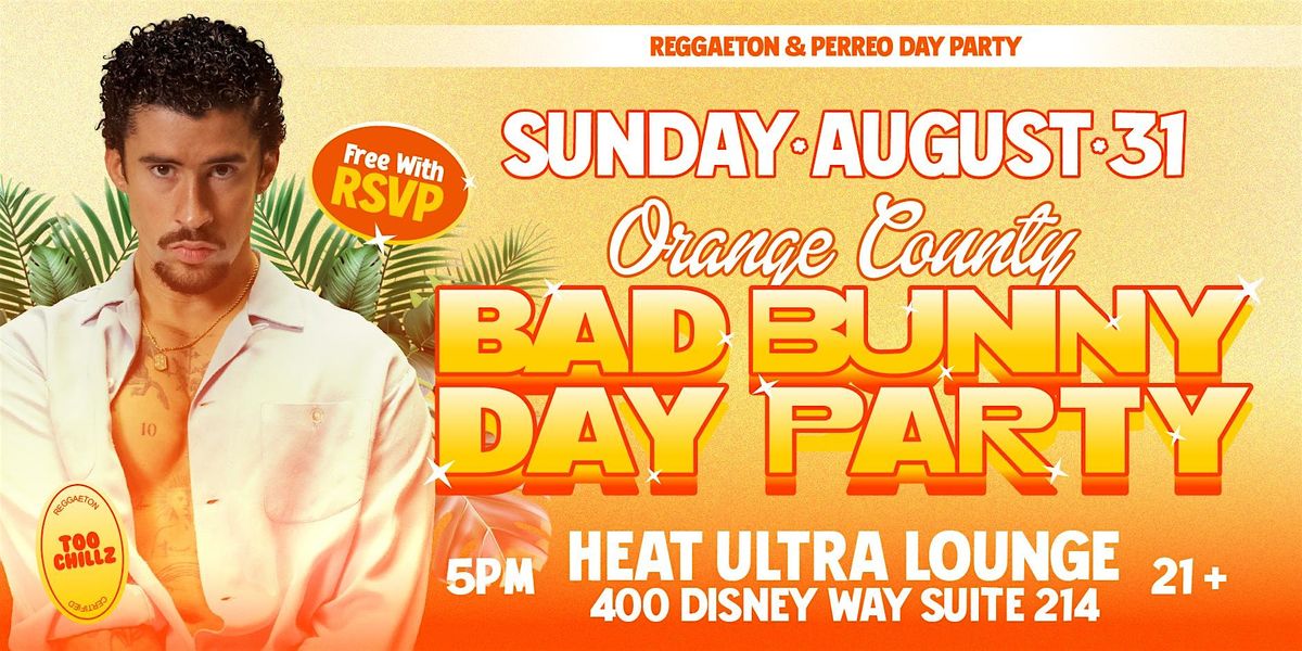 REGGAETON & HIP-HOP DAY PARTY @ HEAT ULTRA LOUNGE OC, HEAT Ultra Lounge ...