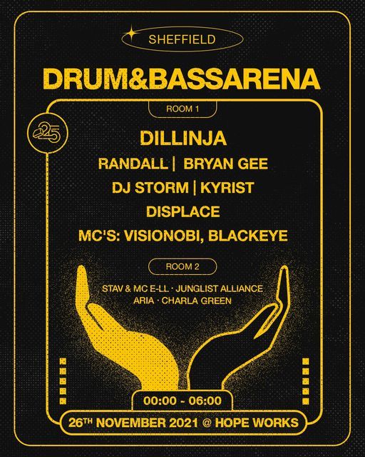 25 Years Drum & Bass Arena: Dillinja, Randall, Bryan Gee, Dj Storm ...