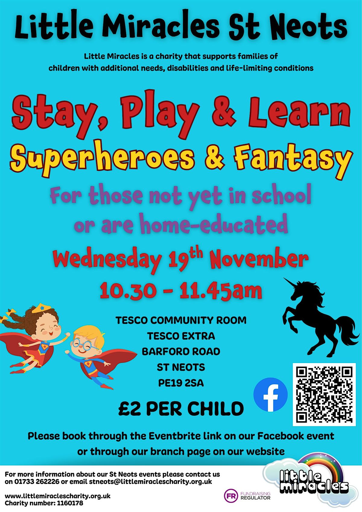 St Neots Stay, Play & Learn - Superheroes & Fantasy 19th Nov 2025 ...