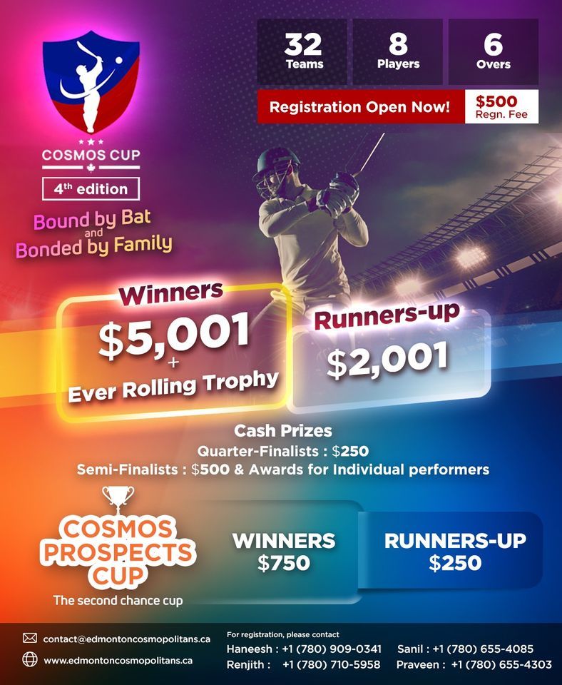 Cosmos cup - 2024, Edmonton Soccer Dome, 20 April 2024