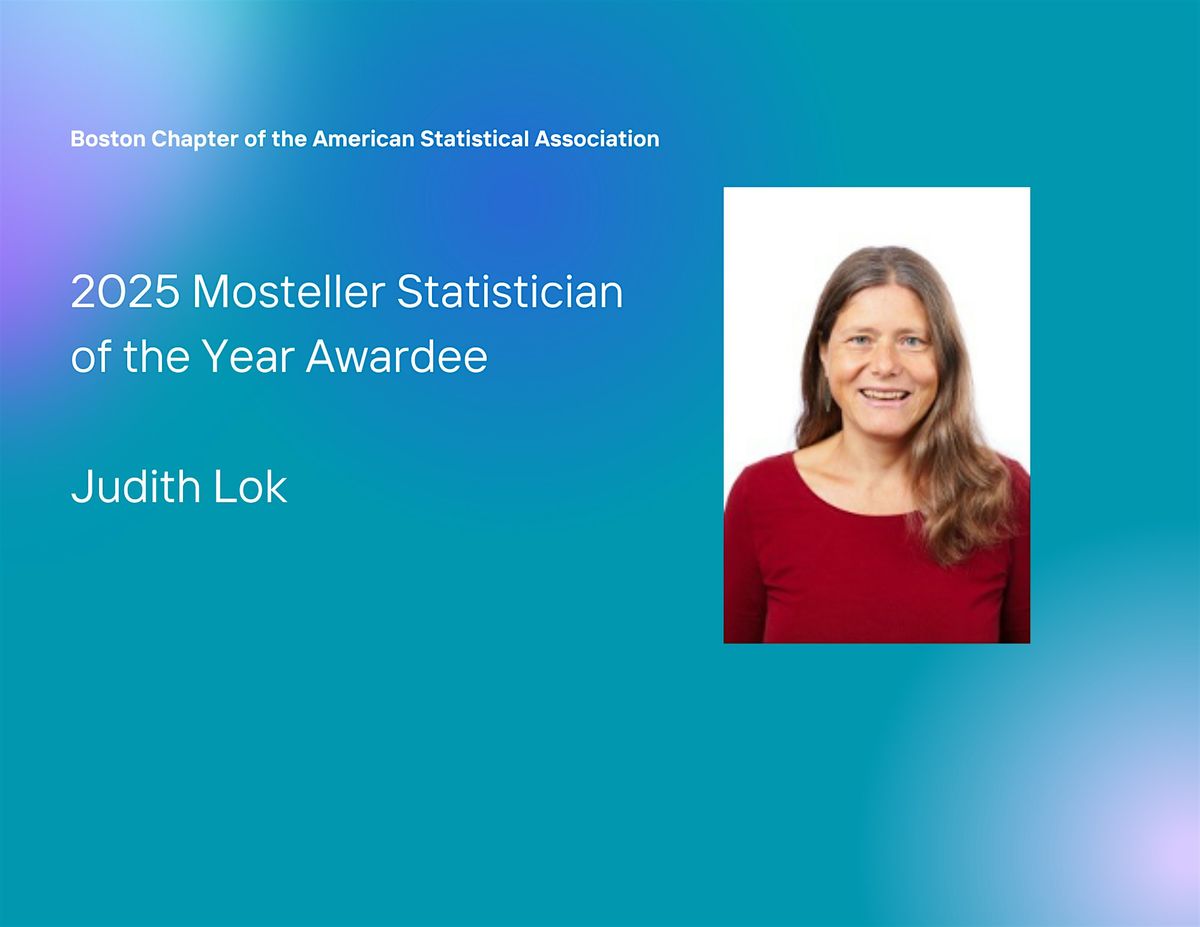 2025 Mosteller Statistician of the Year Award Reception, River Room of ...