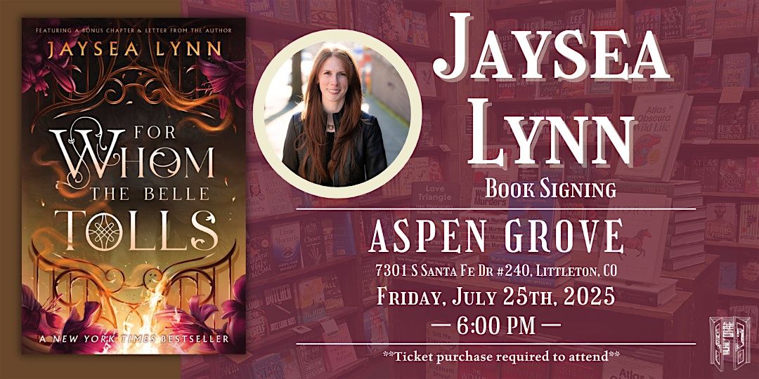 Jaysea Lynn Book Signing Live at Tattered Cover Aspen Grove, Tattered Cover Aspen Grove ...