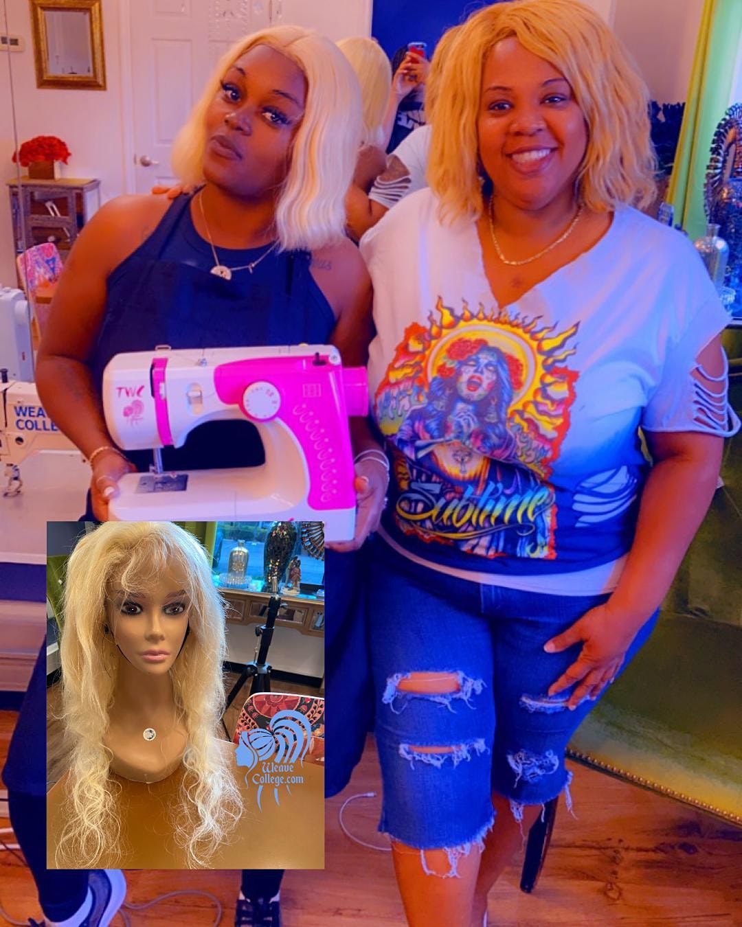 Private 1-On-1 Lace Front Wig Making Class - Jacksonville FL ...