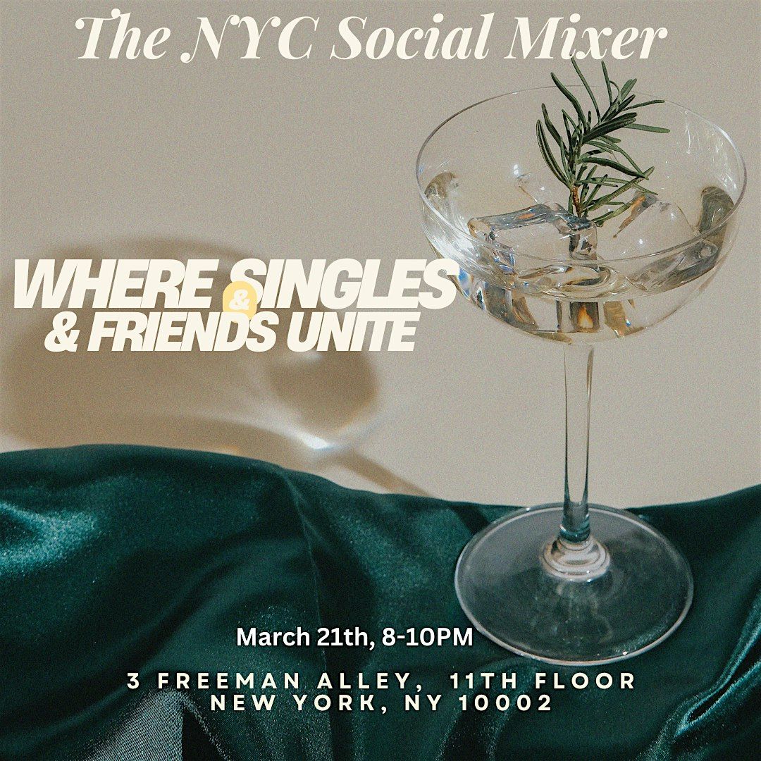 The NYC Social Mixer: Where Singles & Friends Unite, The Bowery Rooftop ...