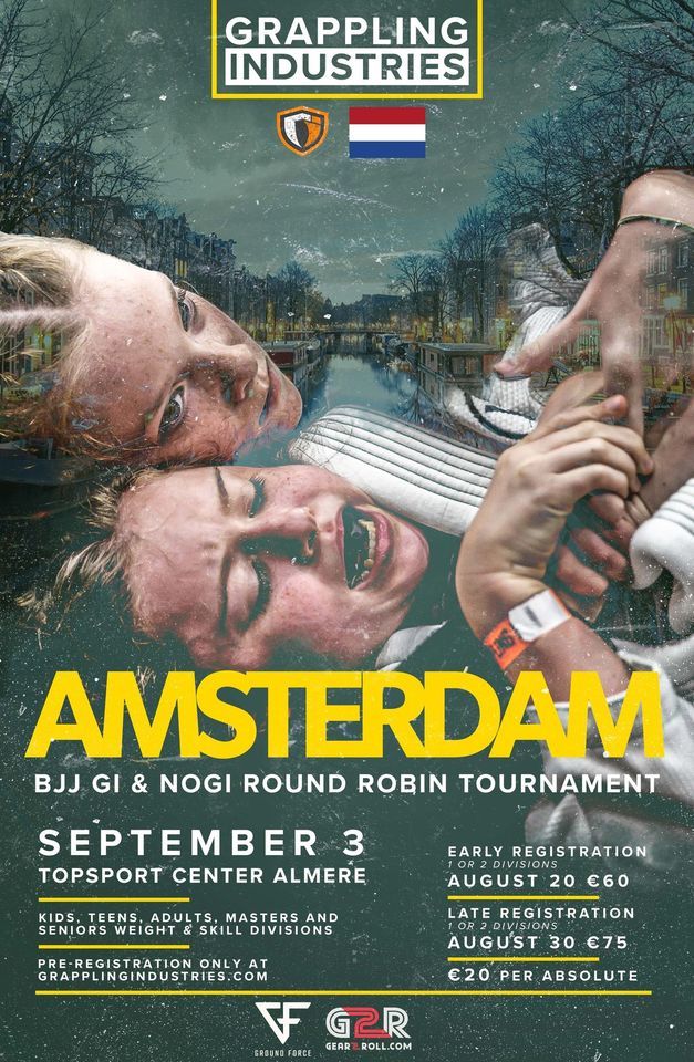 Grappling Industries Amsterdam, Topsportcentrum Almere, 3 September 2022