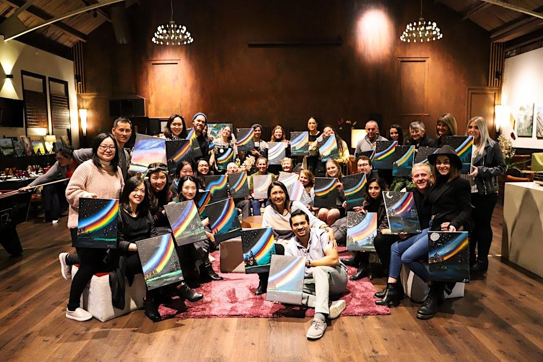 Paint n Chill Fri 6pm Free Welcome Drink - Aurora Australis, Auckland ...