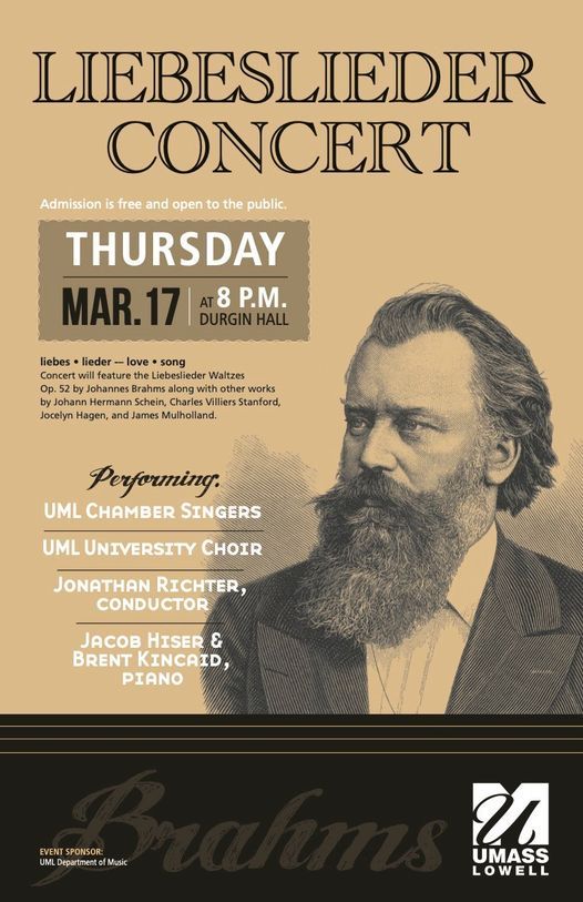 Liebeslieder Concert - UML Choirs, UMass Lowell Music Department, 17 ...