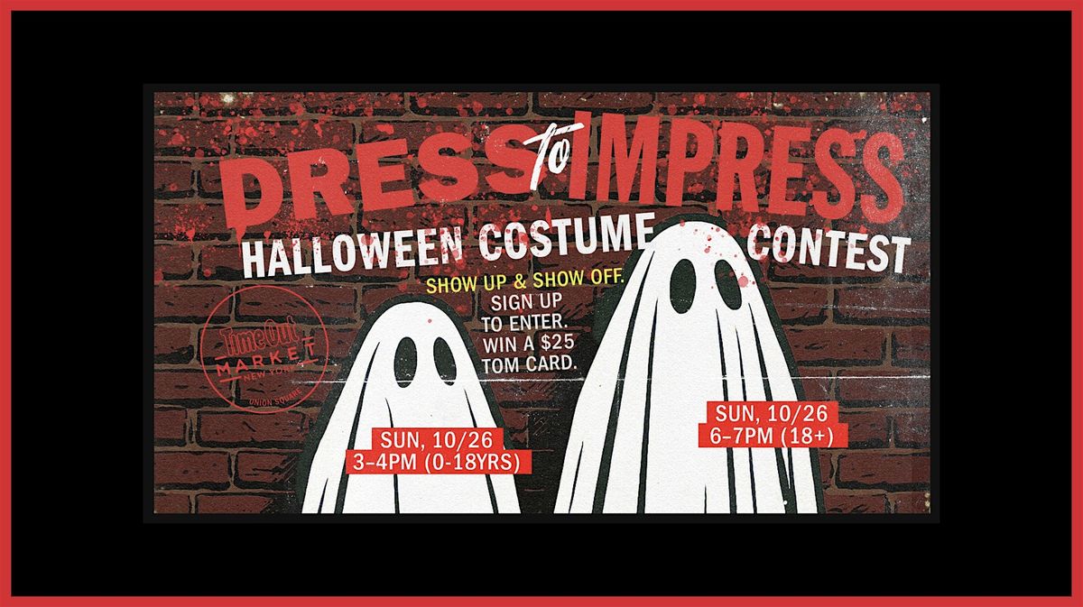 Halloween Costume Contest at Time Out Market Union Square -18+, 124 E ...