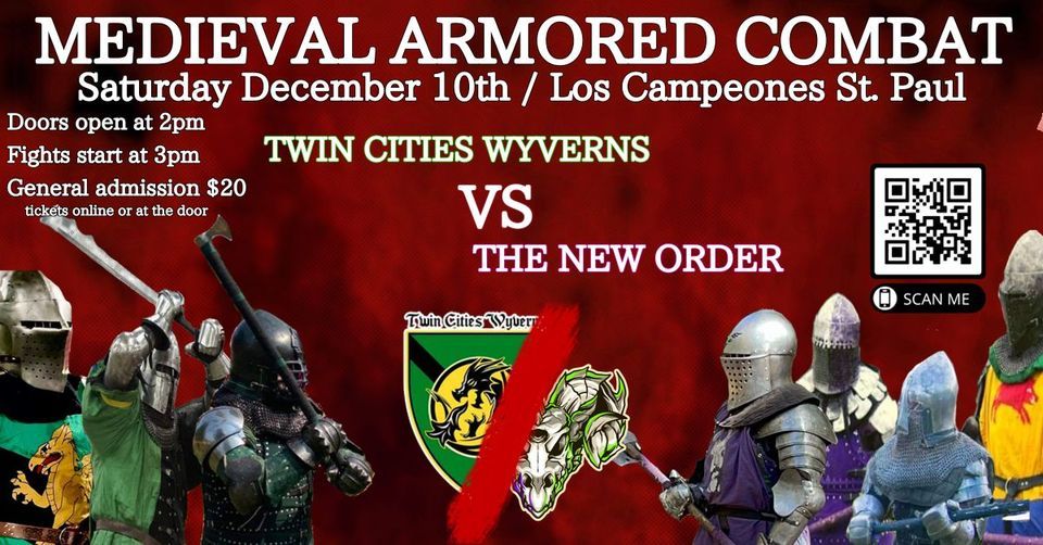 Wyverns vs The New Order Chapter War, Los Campeones Gym St. Paul, Saint ...