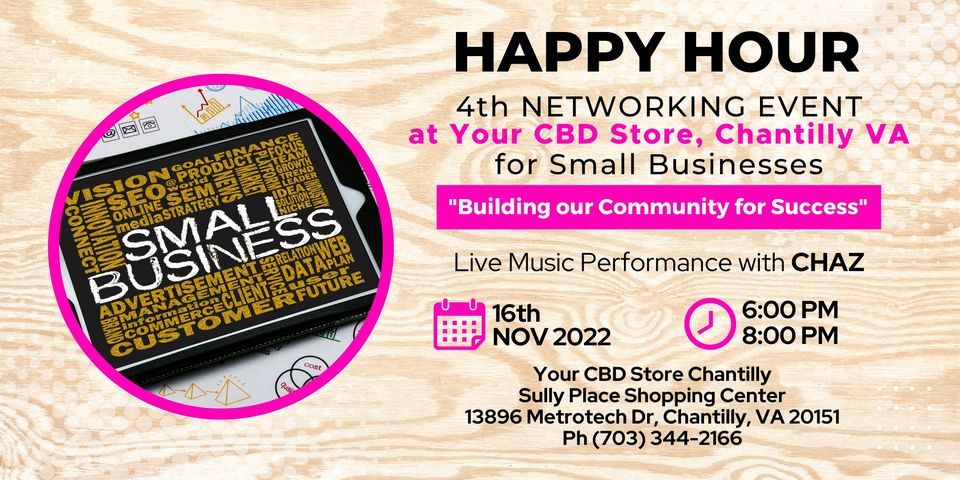 Happy Hour, Building our Community for Success, Your CBD Store ...