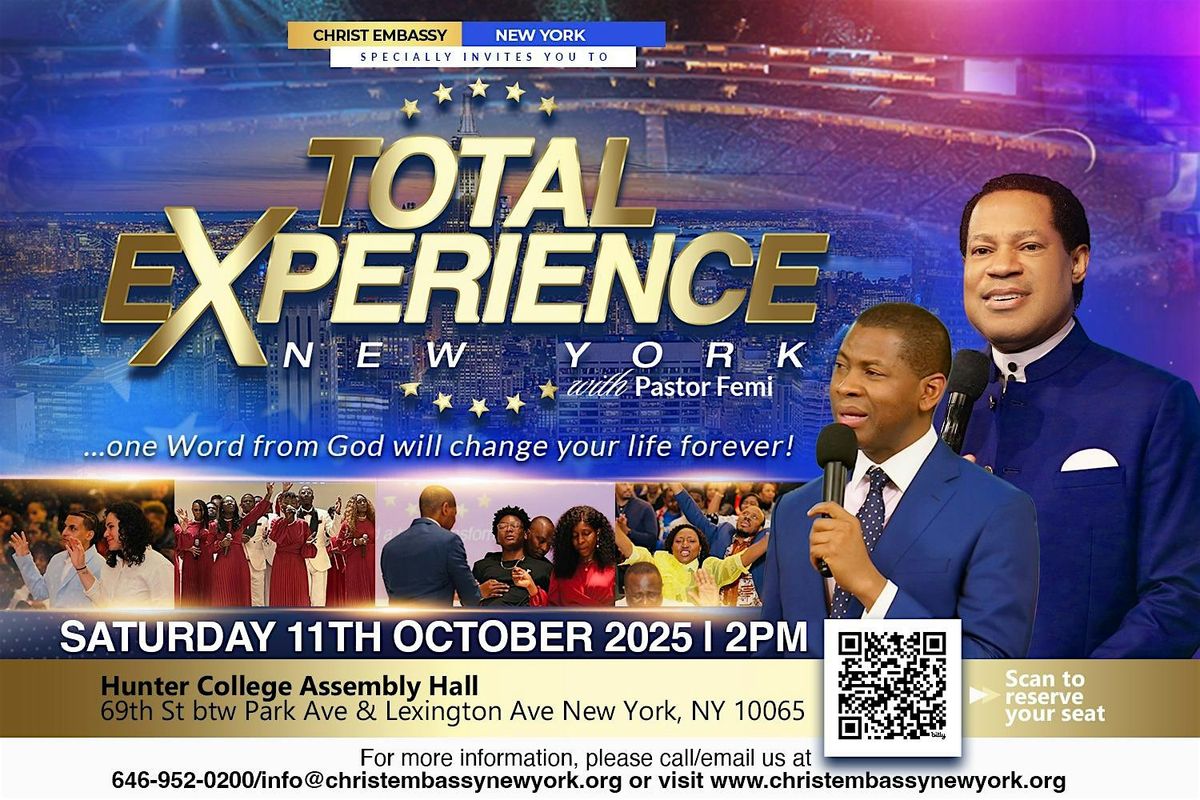 CHRIST EMBASSY TOTAL EXPERIENCE: Power of God, Healing, and Renewal ...