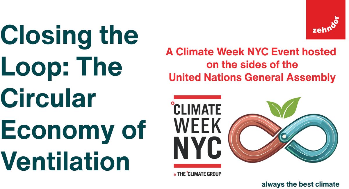 Closing The Loop: The Circular Economy of Ventilation, The Westin New York Grand Central, 23 ...