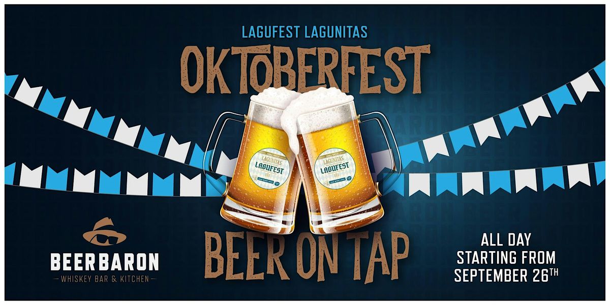 Lagufest Lagunitas Oktoberfest at Beer Baron | 2025, Beer Baron Bar ...