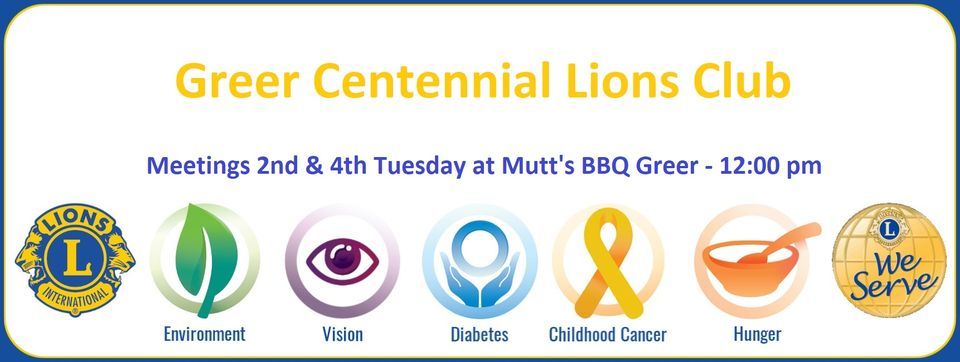 Lions Club Meeting - Guest Speaker: Ayla Fitzpatrick with the City of ...