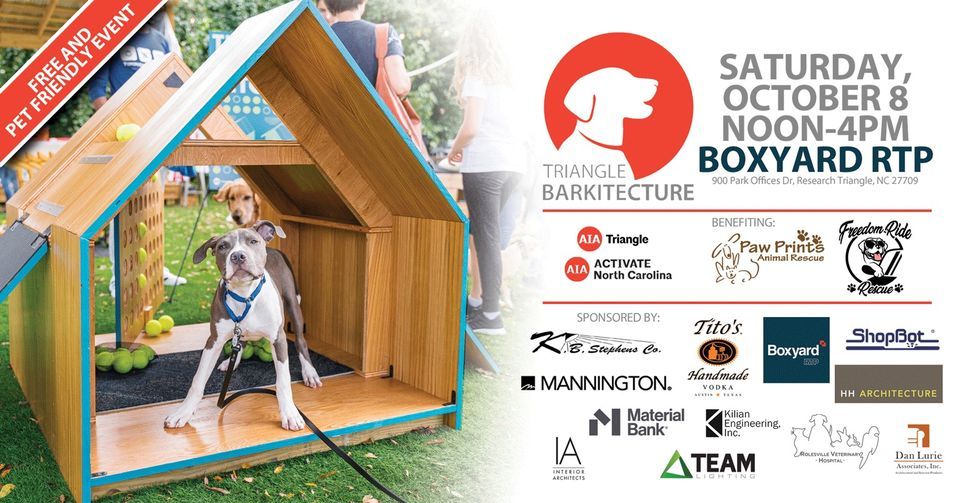 Triangle Barkitecture 2022, Boxyard RTP, Durham, 8 October 2022