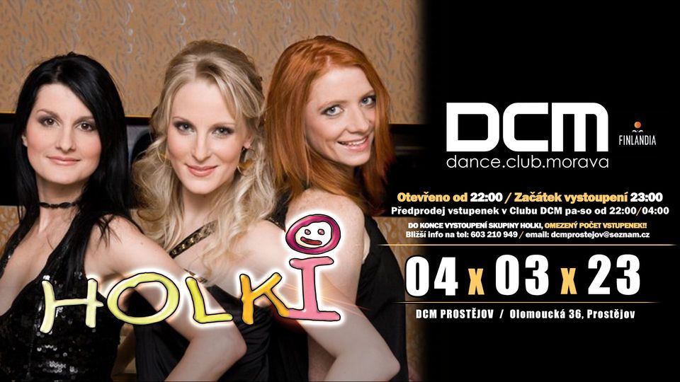 Skupina HOLKI V DCM 4/3/2023, DCM Prostějov, Olomouc, 4 March 2023